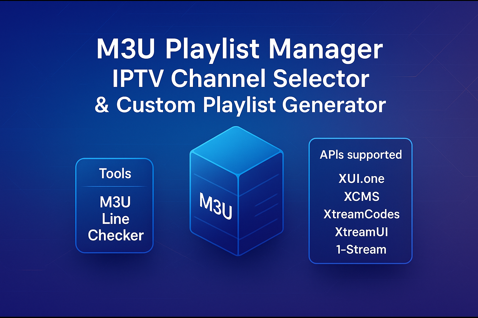 M3U Playlist Manager
