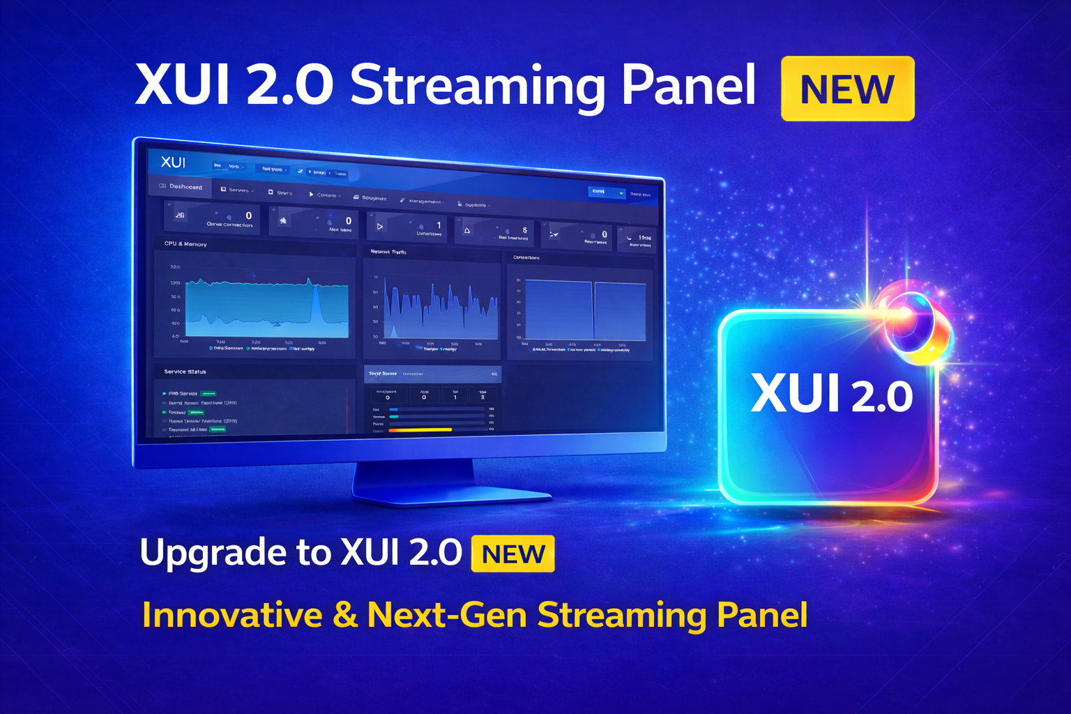 XUI 2.0 IPTV Streaming Panel, Massive Performance Upgrade with PHP 8.3 ...